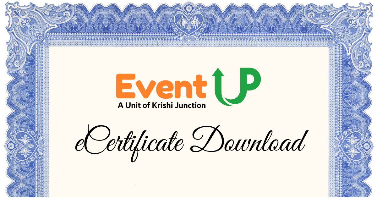 EventUP Certificate